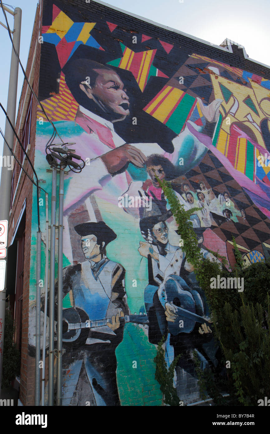 Atlanta Georgia,Edgewood Avenue,building,wall mural,outside exterior ...