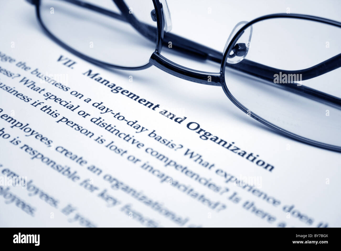 Management and organization Stock Photo - Alamy
