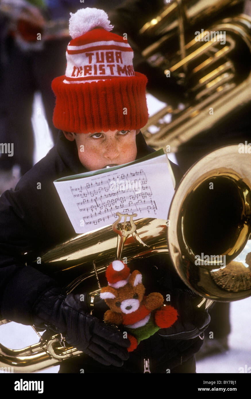 Boy Playing Tuba High Resolution Stock Photography and Images - Alamy