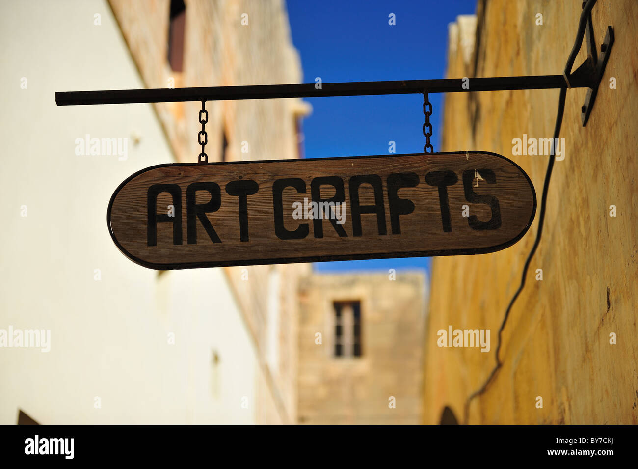 Art Crafts sign Stock Photo - Alamy