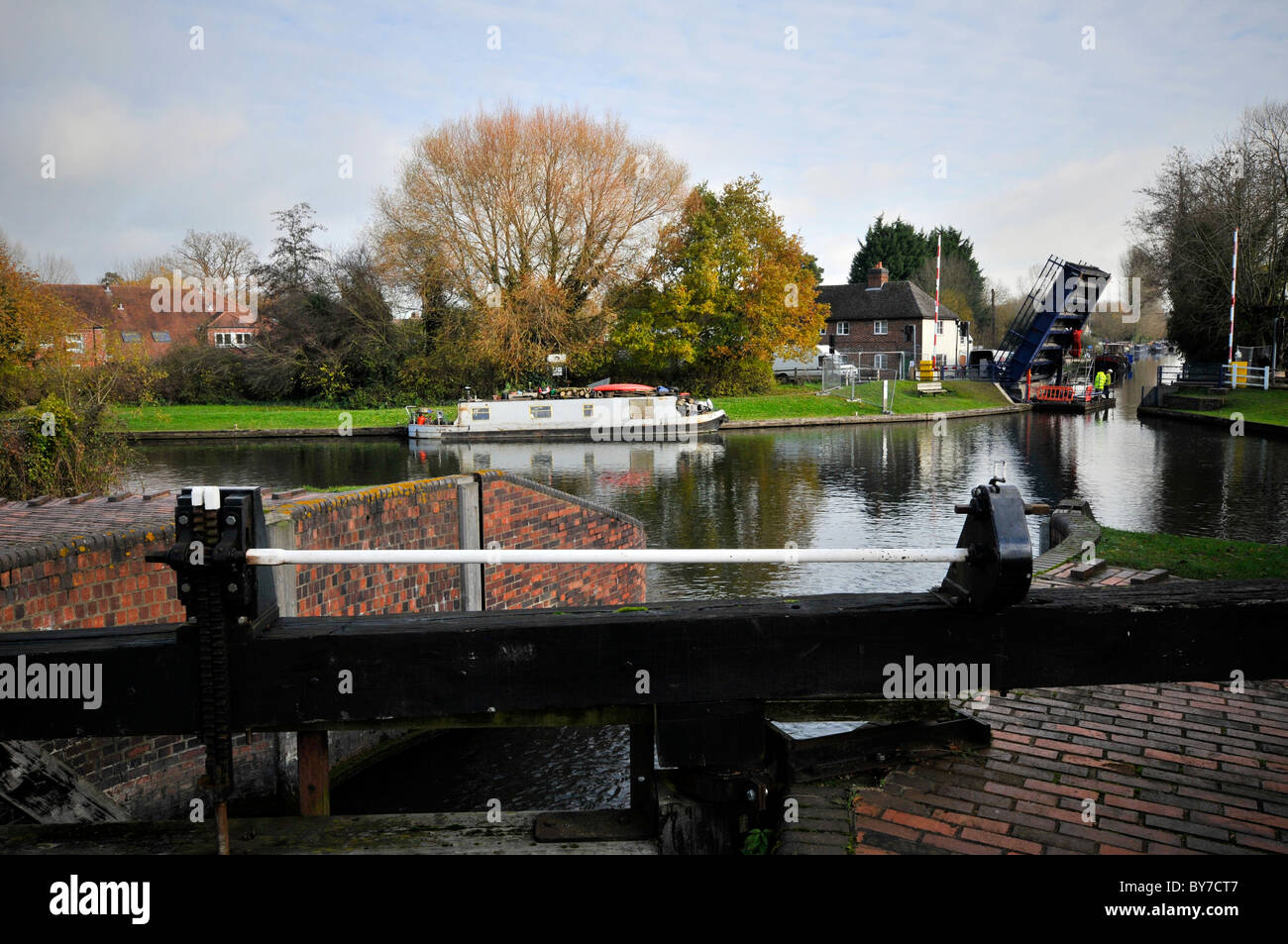 Padworth lock hi-res stock photography and images - Alamy