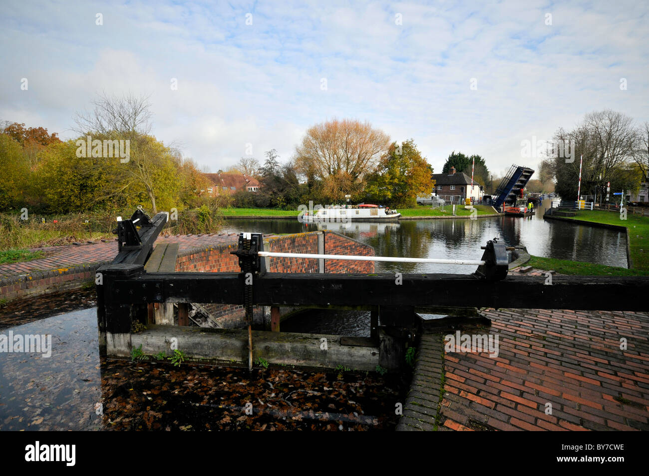 Padworth lock hi-res stock photography and images - Alamy