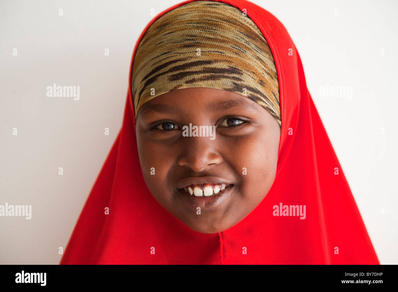 Portrait of a Somali girl in Hargeisa, Somaliland, Africa Stock Photo ...