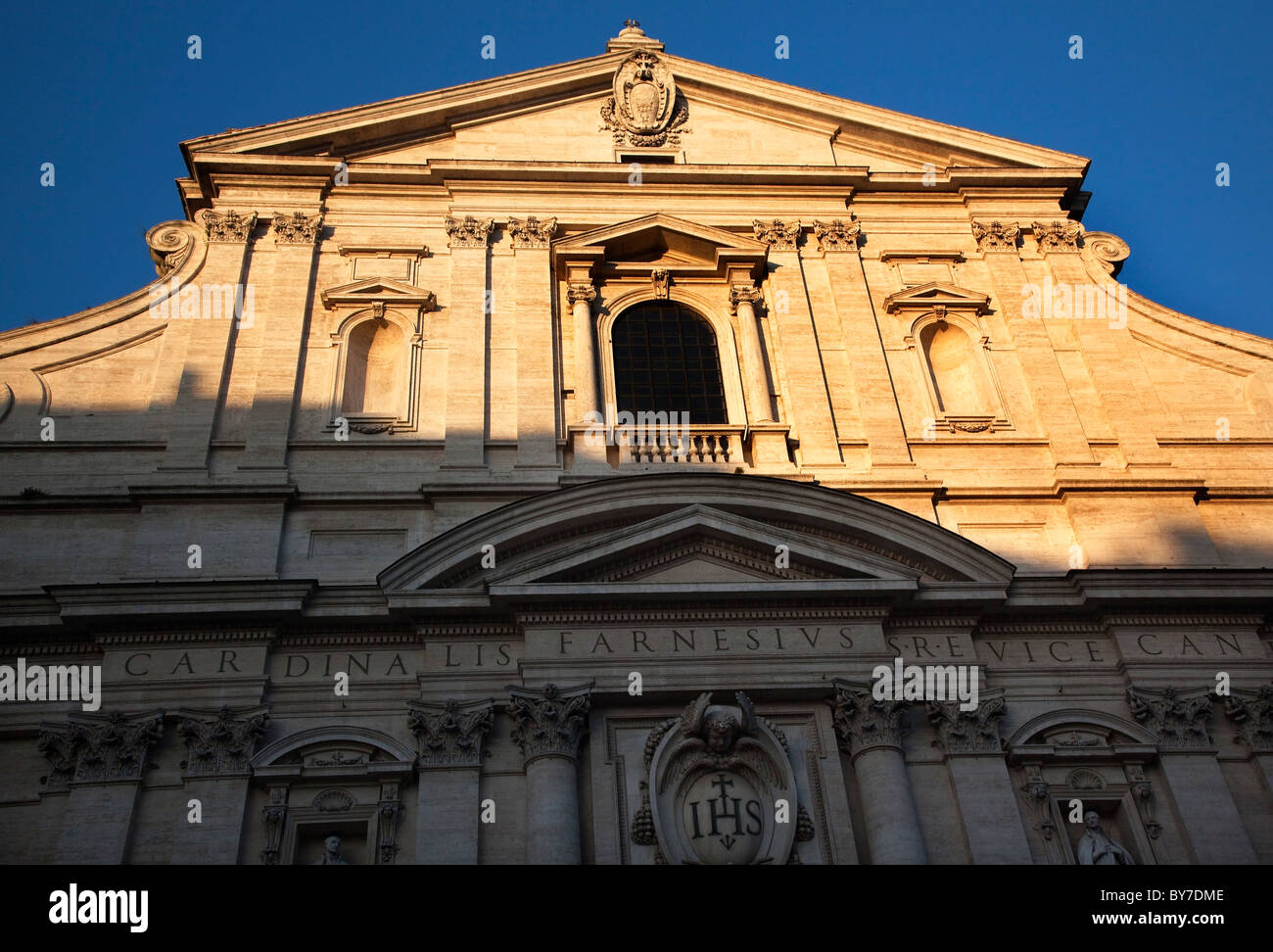 Chiesa del Gesu Church Built in Late 16th Century by the Jesuits Rome ...