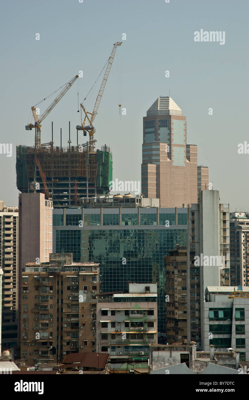 Construction work taking place on the Chinese Island of Macau. New ...