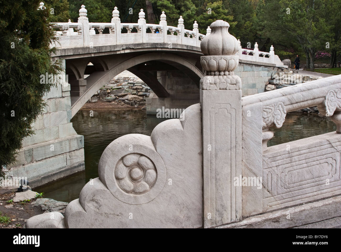 Asian Stone Arch Bridge