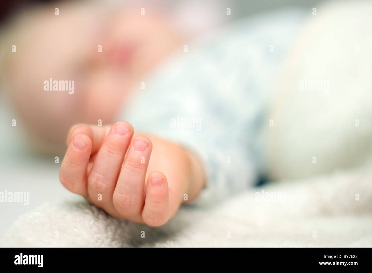 Pleasant baby girl hi-res stock photography and images - Alamy