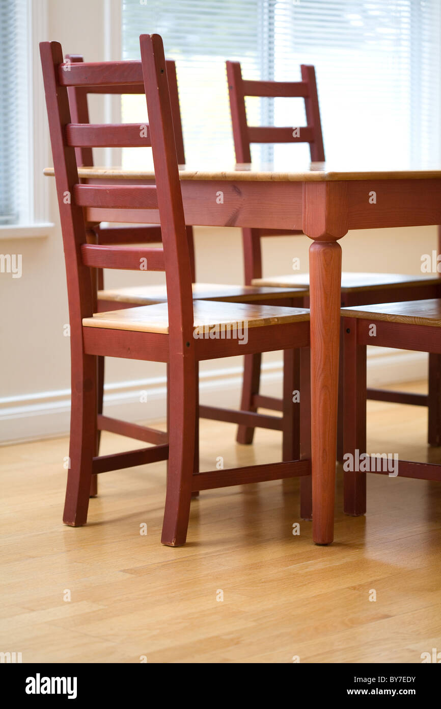 dining room and dining table for background Stock Photo - Alamy