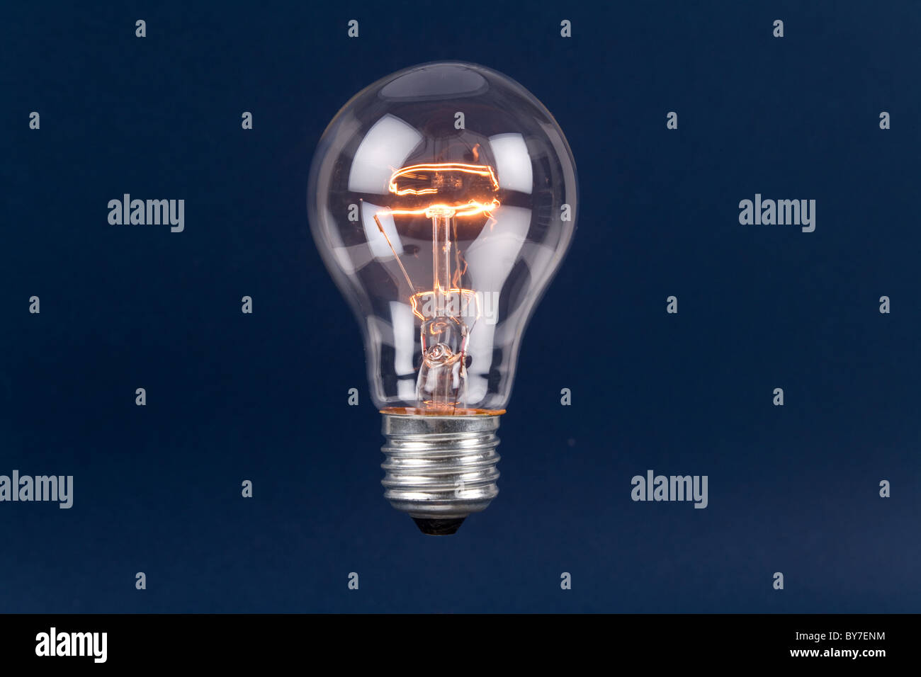 Bright Light Bulb close up shot Stock Photo - Alamy