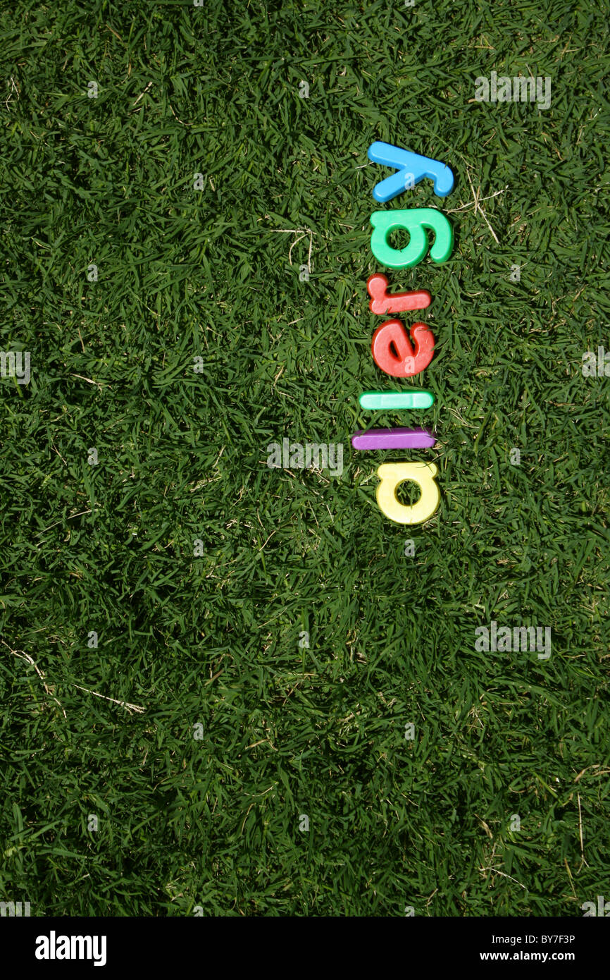 Pollen letters hi-res stock photography and images - Alamy