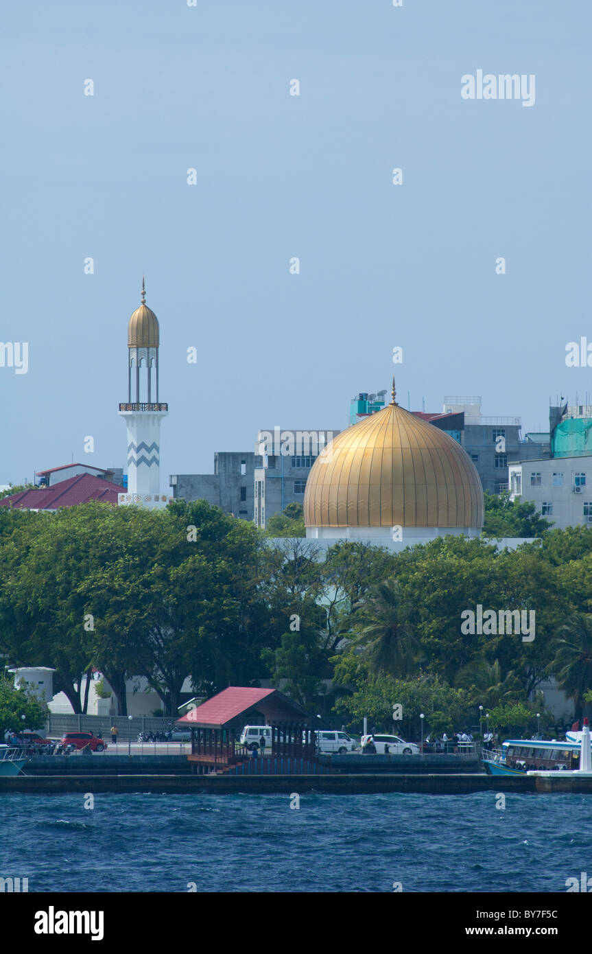 Maldives, Male, capital city of the Maldives archipelago. President's ...