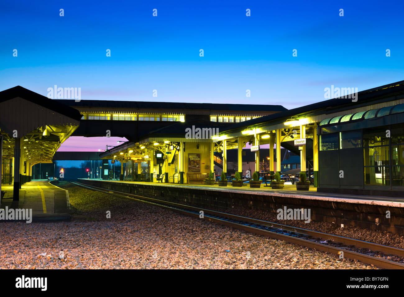 Platform rail platform hi-res stock photography and images - Alamy