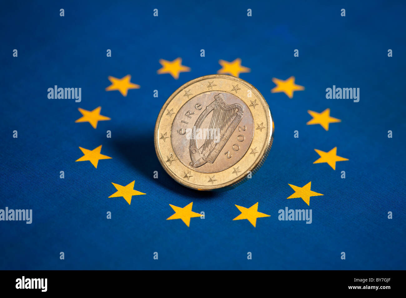 Irish euro coin hi-res stock photography and images - Alamy