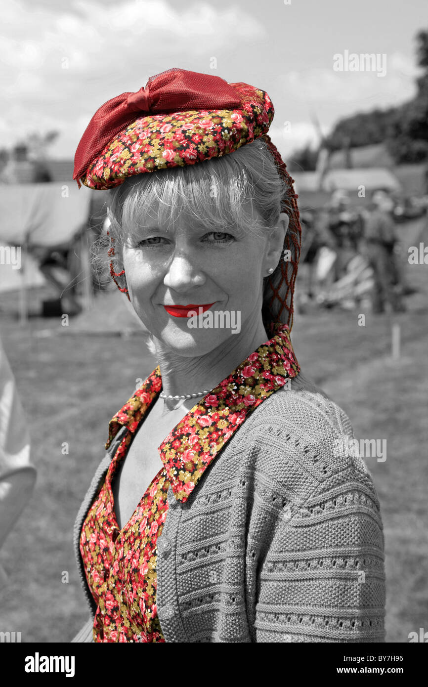 1940s photos woman hi-res stock photography and images - Alamy