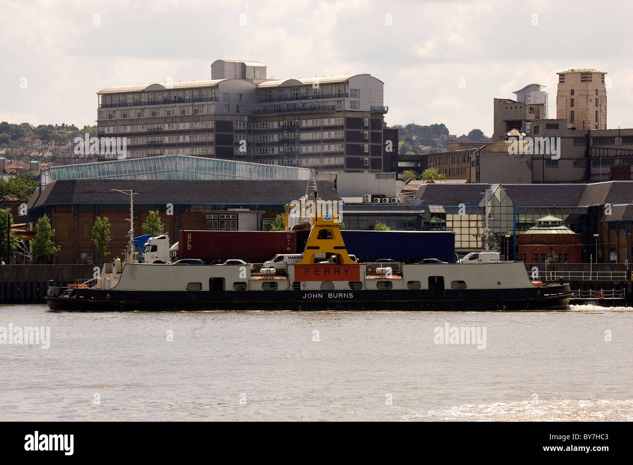 The Woolwich Ferry Stock Photo - Alamy