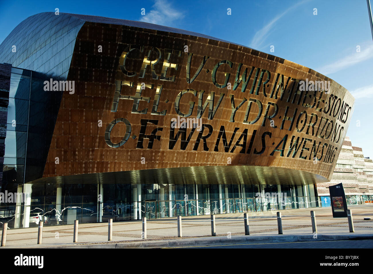 The Wales Millennium Centre, Cardiff Bay, Cardiff, Wales, UK Stock ... The Wales Millennium Centre, Cardiff Bay, Cardiff, Wales, UK Stock ...