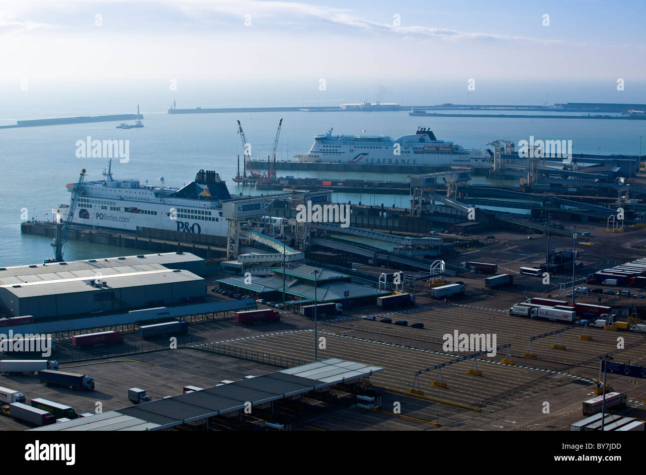 Port of Dover Stock Photo - Alamy