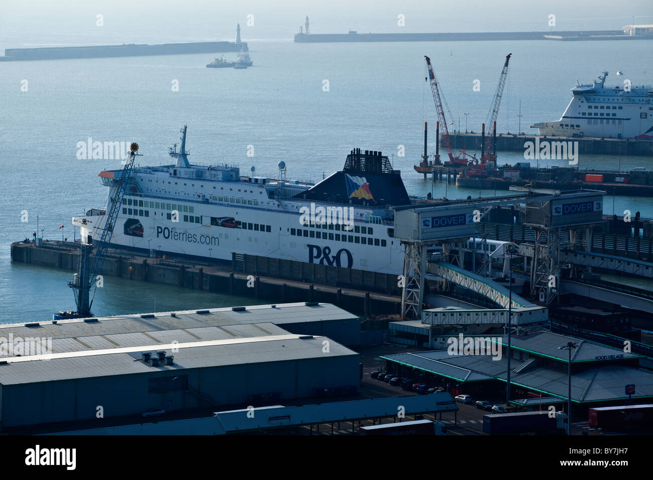 Port of Dover Stock Photo - Alamy