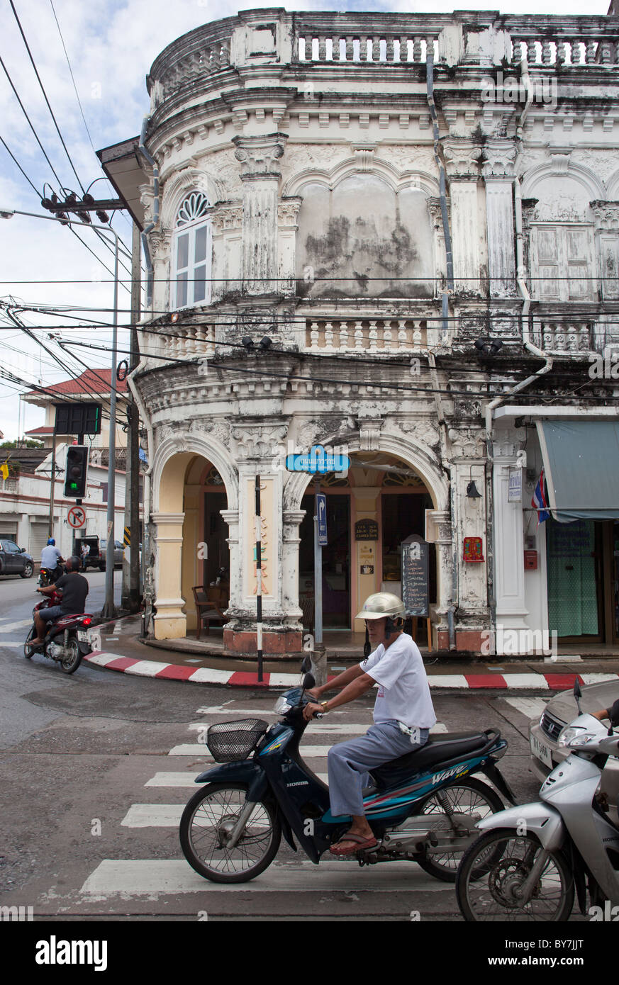 Thanon Yaowarat Phuket Town Phuket Thailand Stock Photo - Alamy