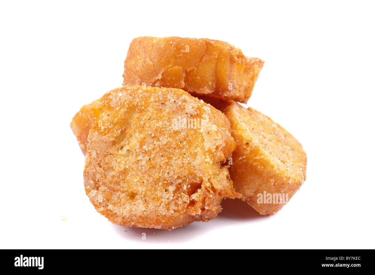 Rabanada - delicious sweet Bread on white background Stock Photo - Alamy