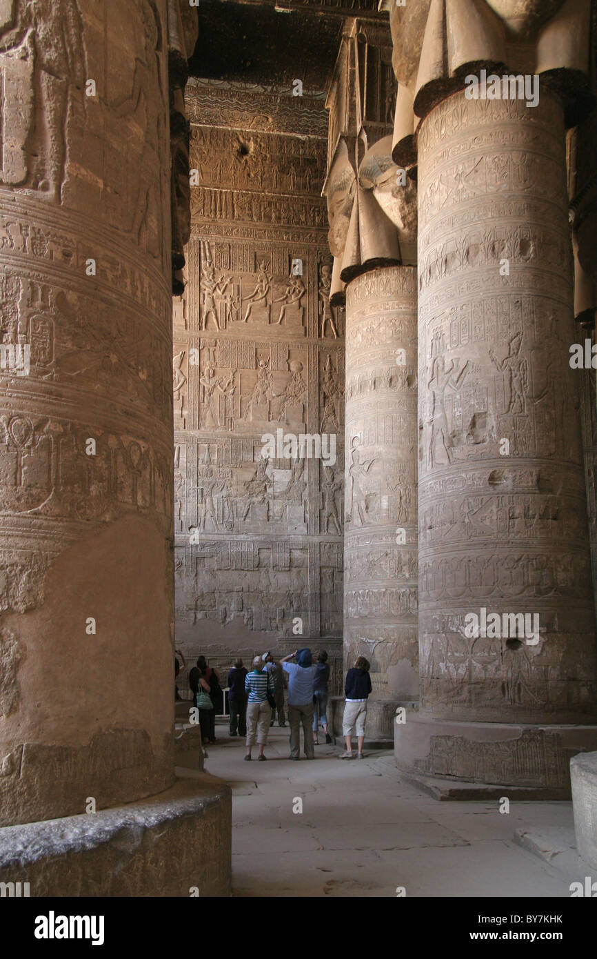 The temple at Abydos, Egypt Stock Photo - Alamy