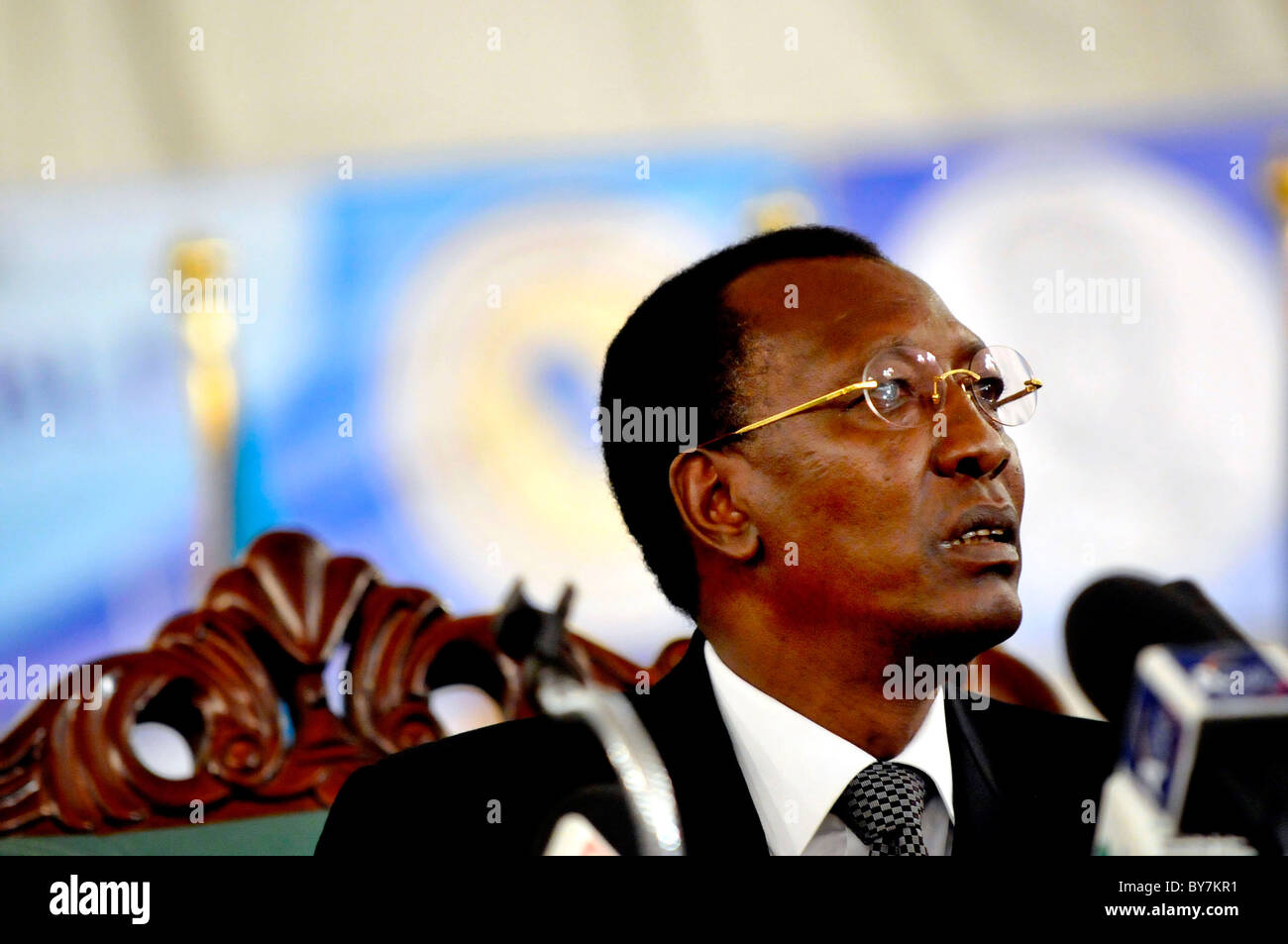 Chad president idriss deby itno hi-res stock photography and images - Alamy