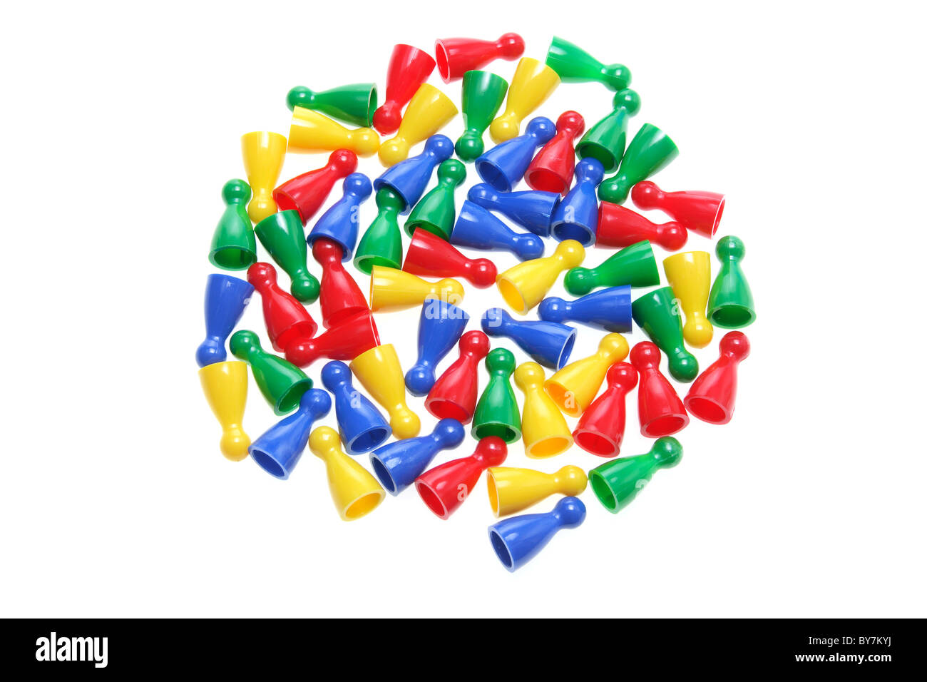 Plastic game pegs hi-res stock photography and images - Alamy