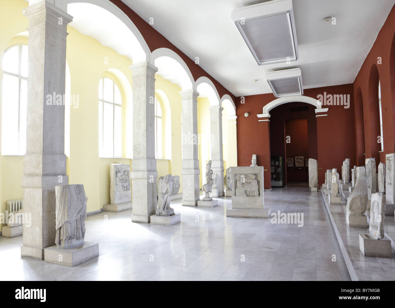 Interior of the Varna Archaeological Museum Stock Photo - Alamy
