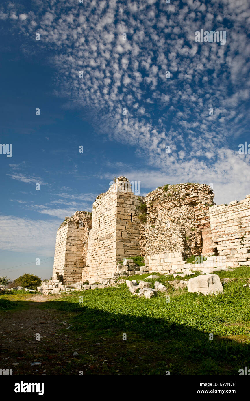 The Ottoman Castle at Selcuk Stock Photo - Alamy