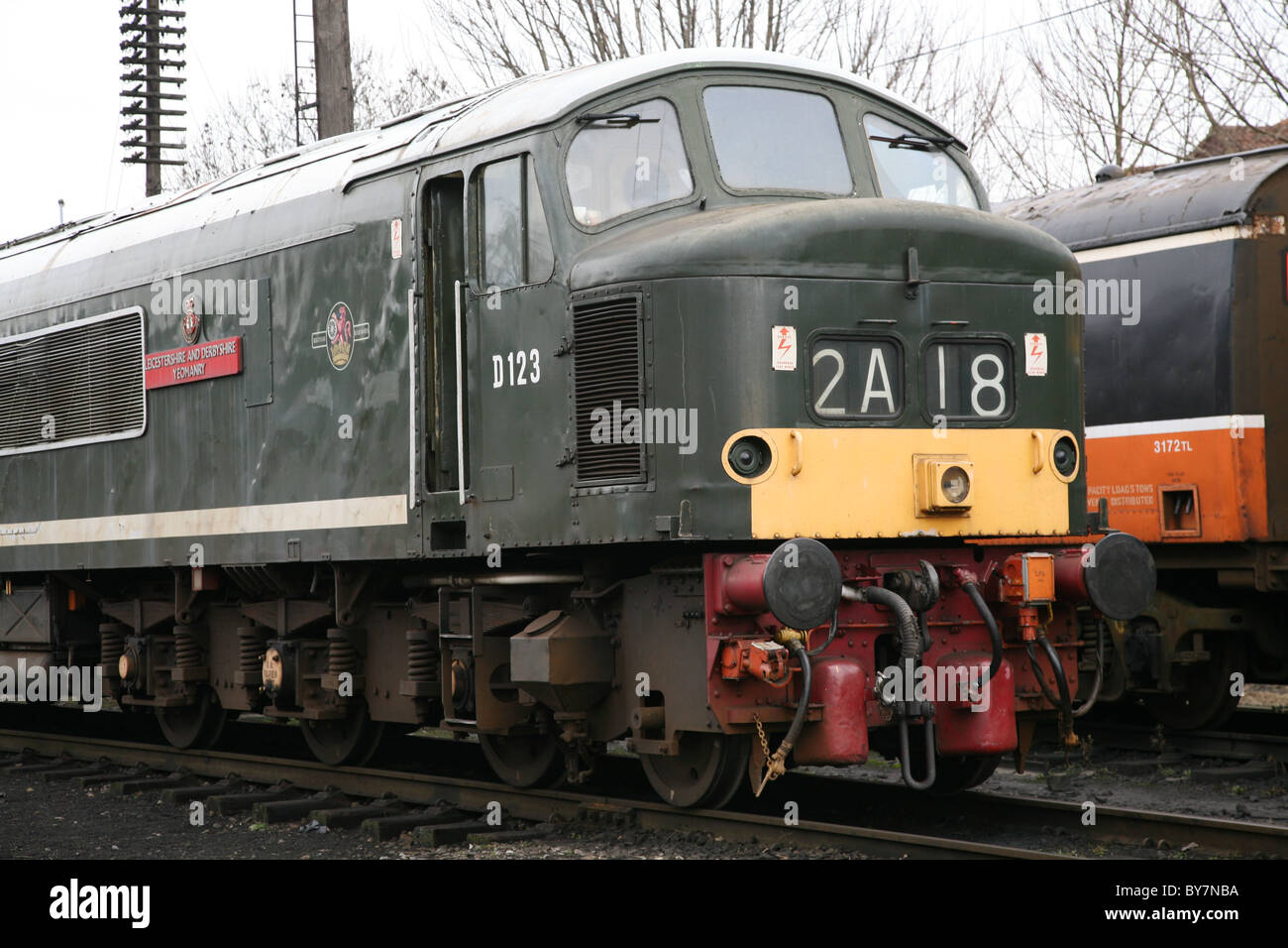 Diesel locomotive train loco hi-res stock photography and images - Alamy