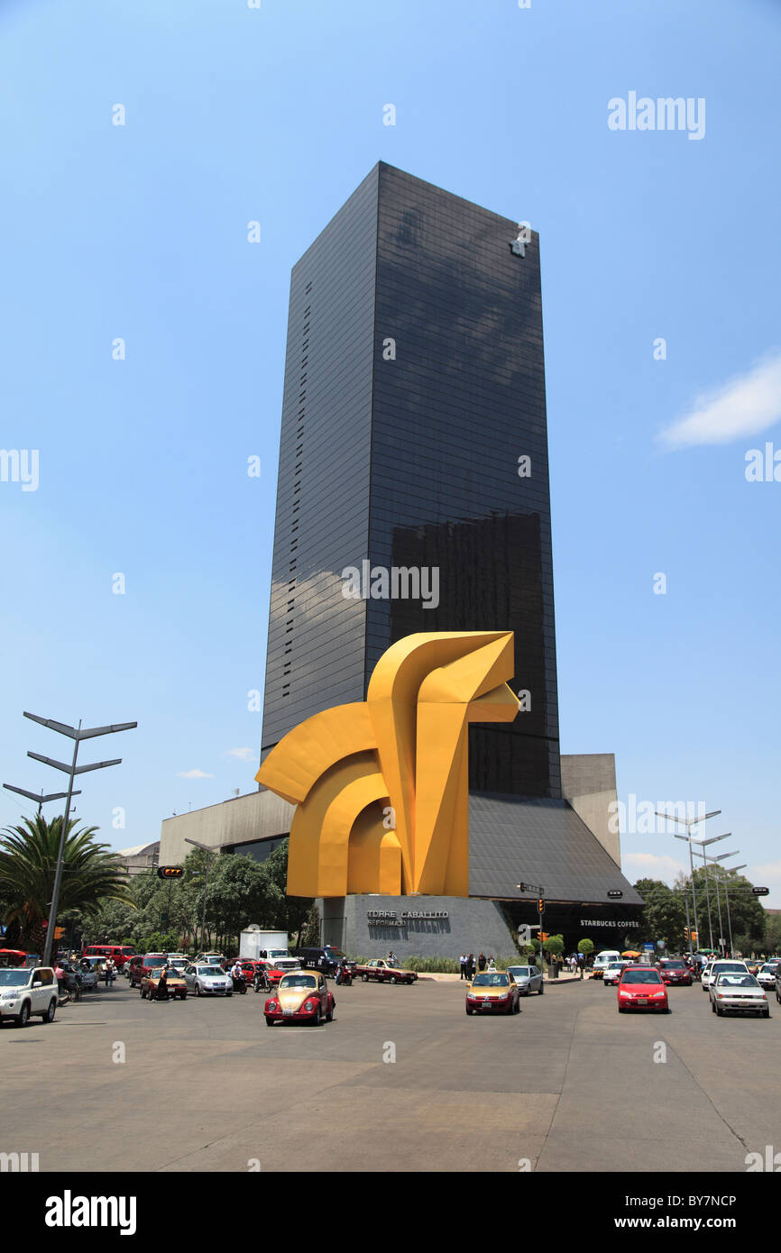 El Caballito, sculpture, Paseo de la Reforma, Reforma, Mexico City ...