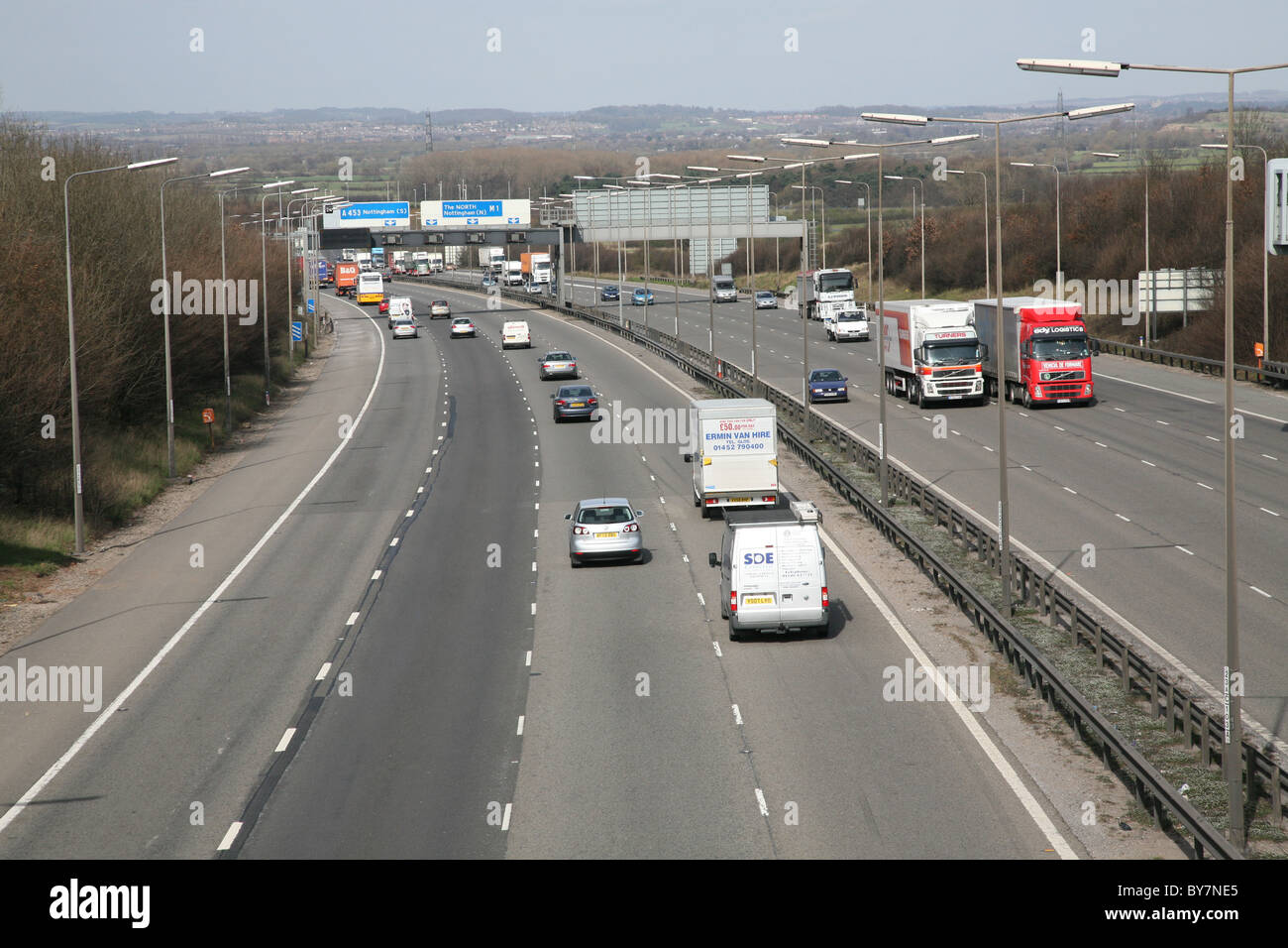 M1 traffic hi-res stock photography and images - Alamy