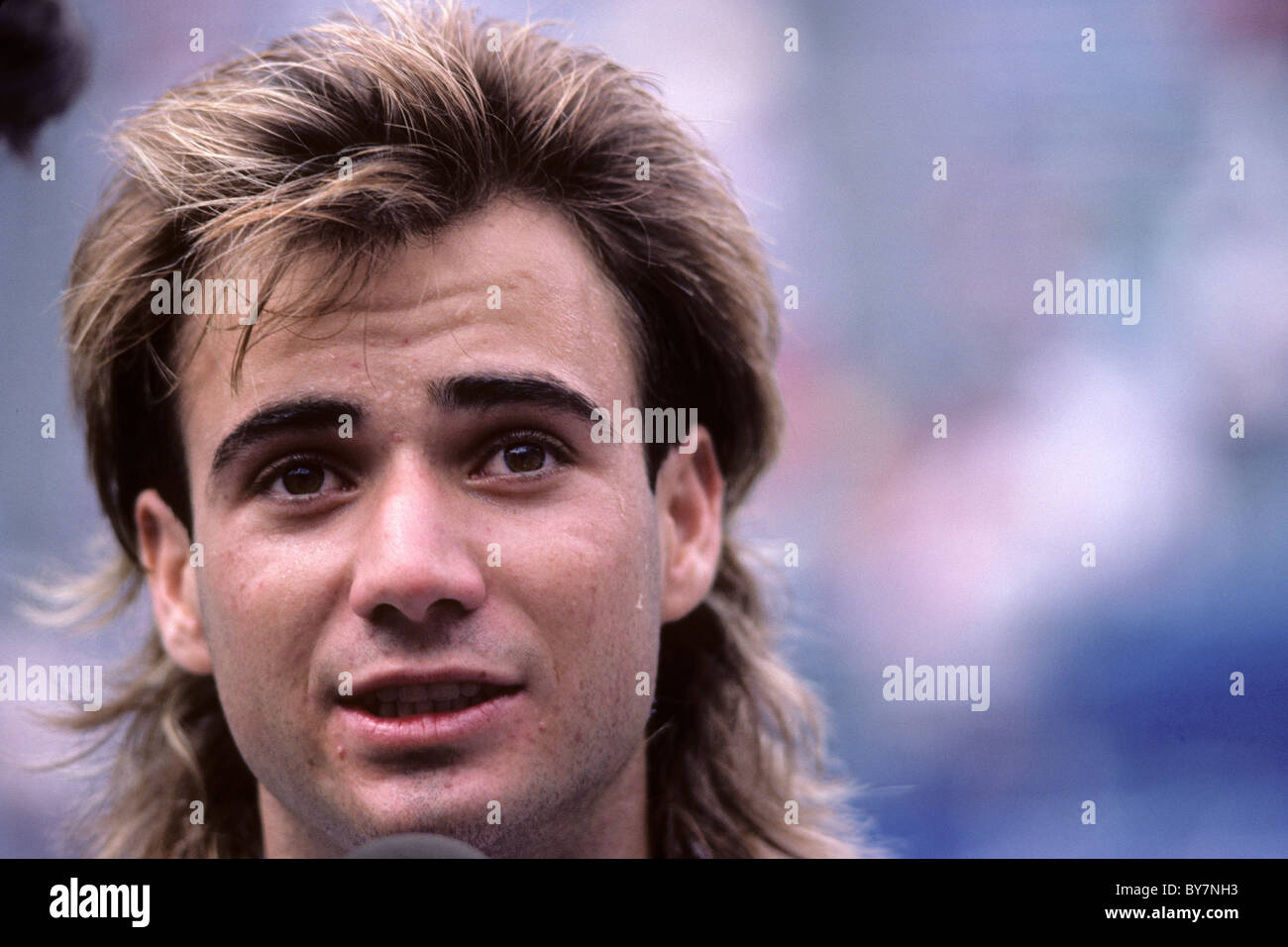 Andre agassi tennis portrait hi-res stock photography and images - Alamy