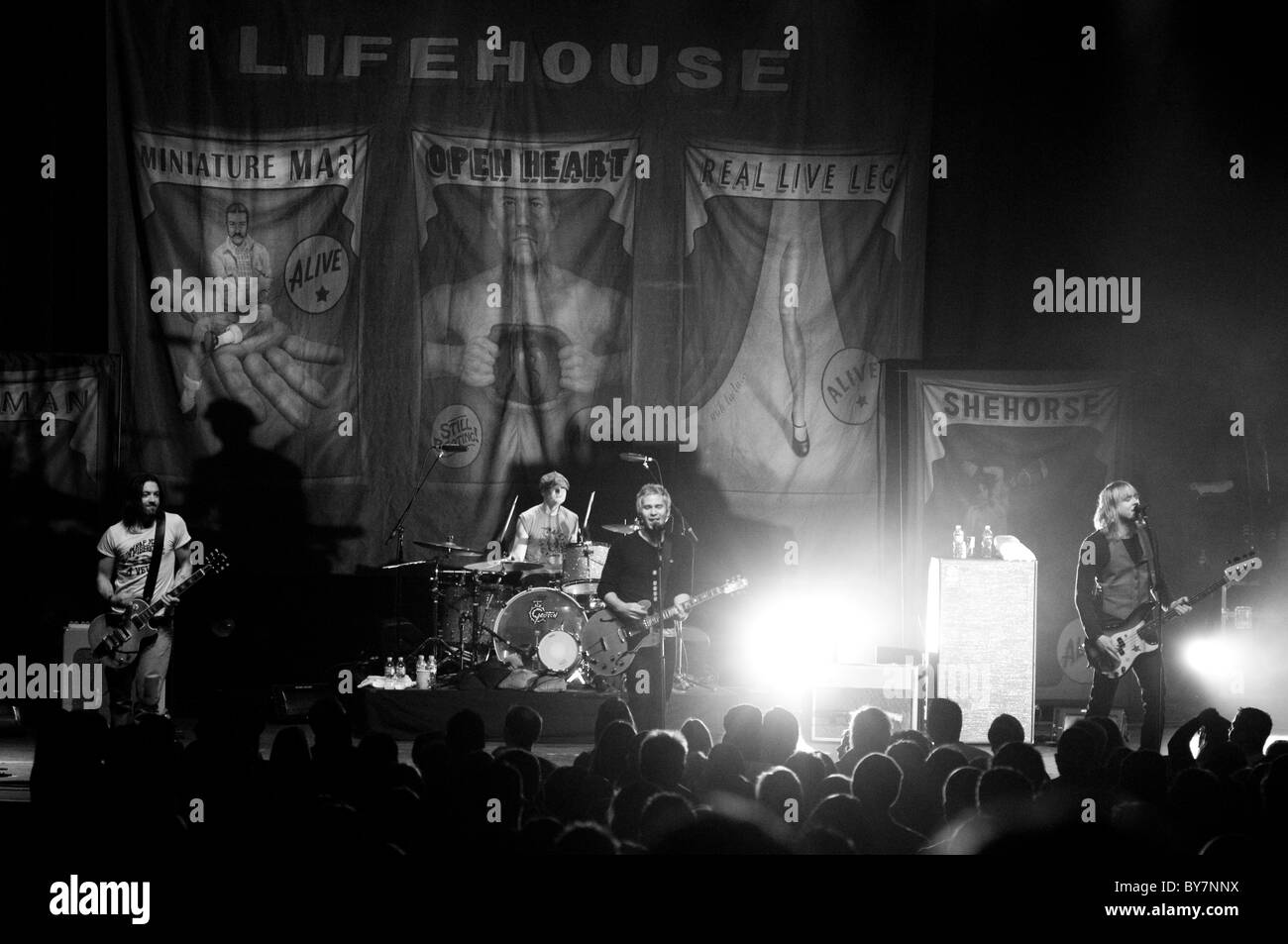 Lifehouse live in Denver Colorado Stock Photo - Alamy