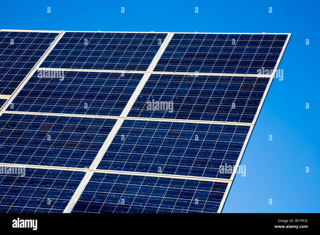 Solar Panel against blue sky Stock Photo - Alamy