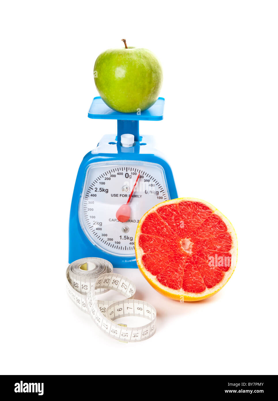 Scale and green apple measurement hi-res stock photography and images ...