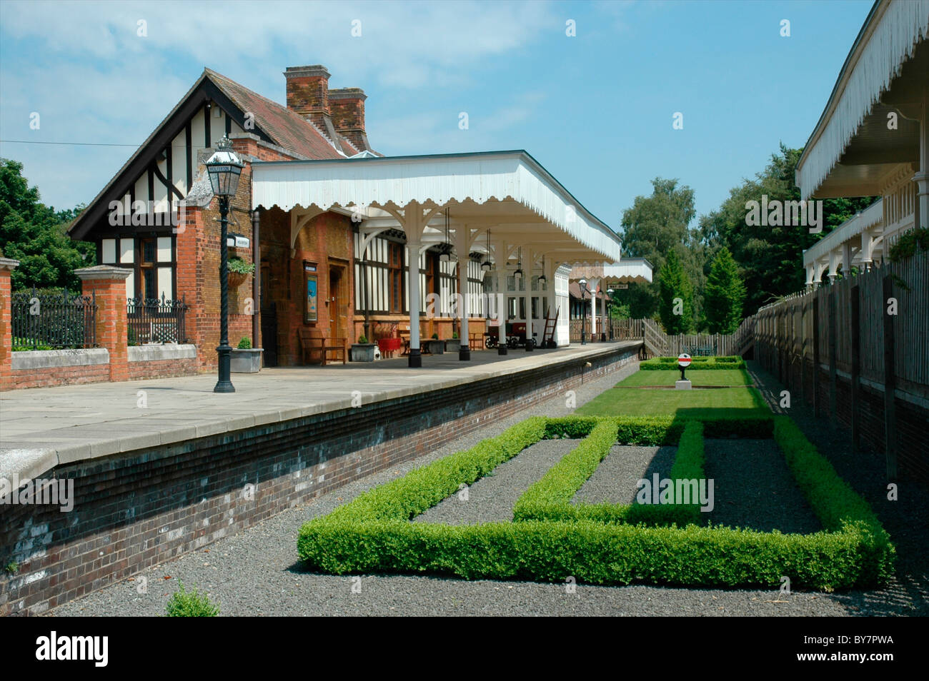 Wolferton - preserved Royal railway station for Sandringham, Norfolk ...