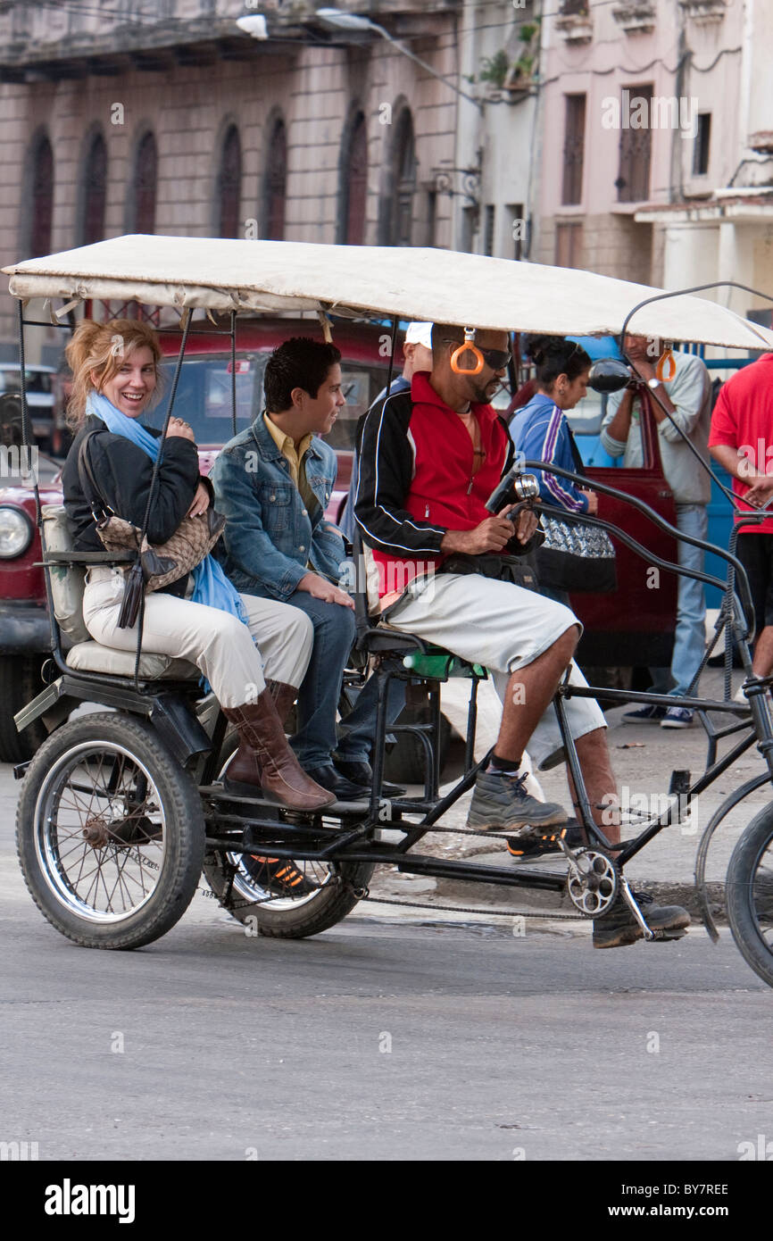 Bicycle taxis hi-res stock photography and images - Alamy