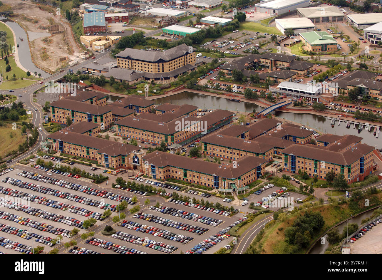 The Waterfront at Merry Hill near Dudley in the West Midlands Stock ...
