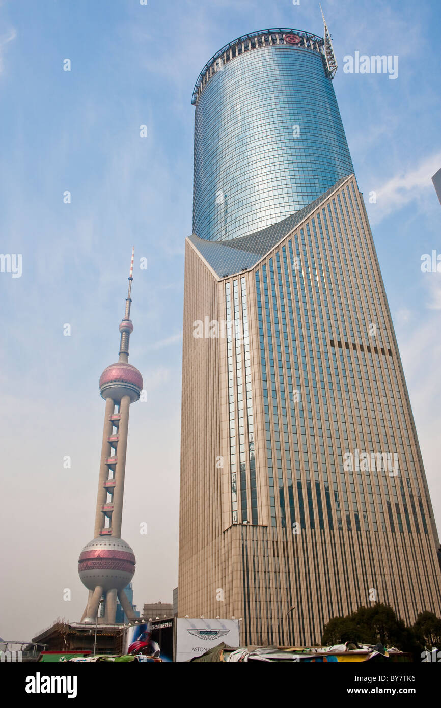 Daylight and daylight and the city of the oriental pearl hi-res stock ...