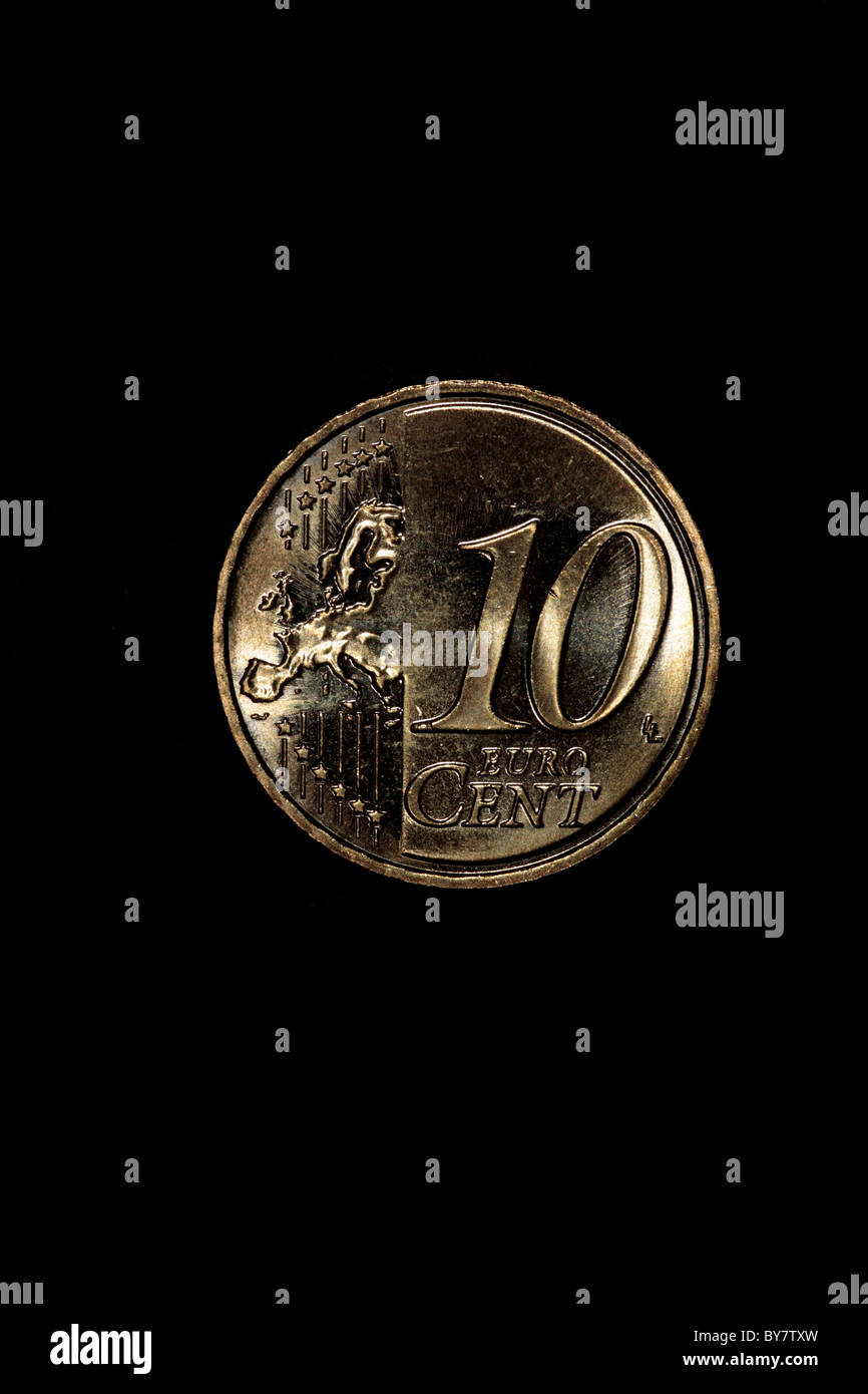 10 euro cent coin hi-res stock photography and images - Alamy