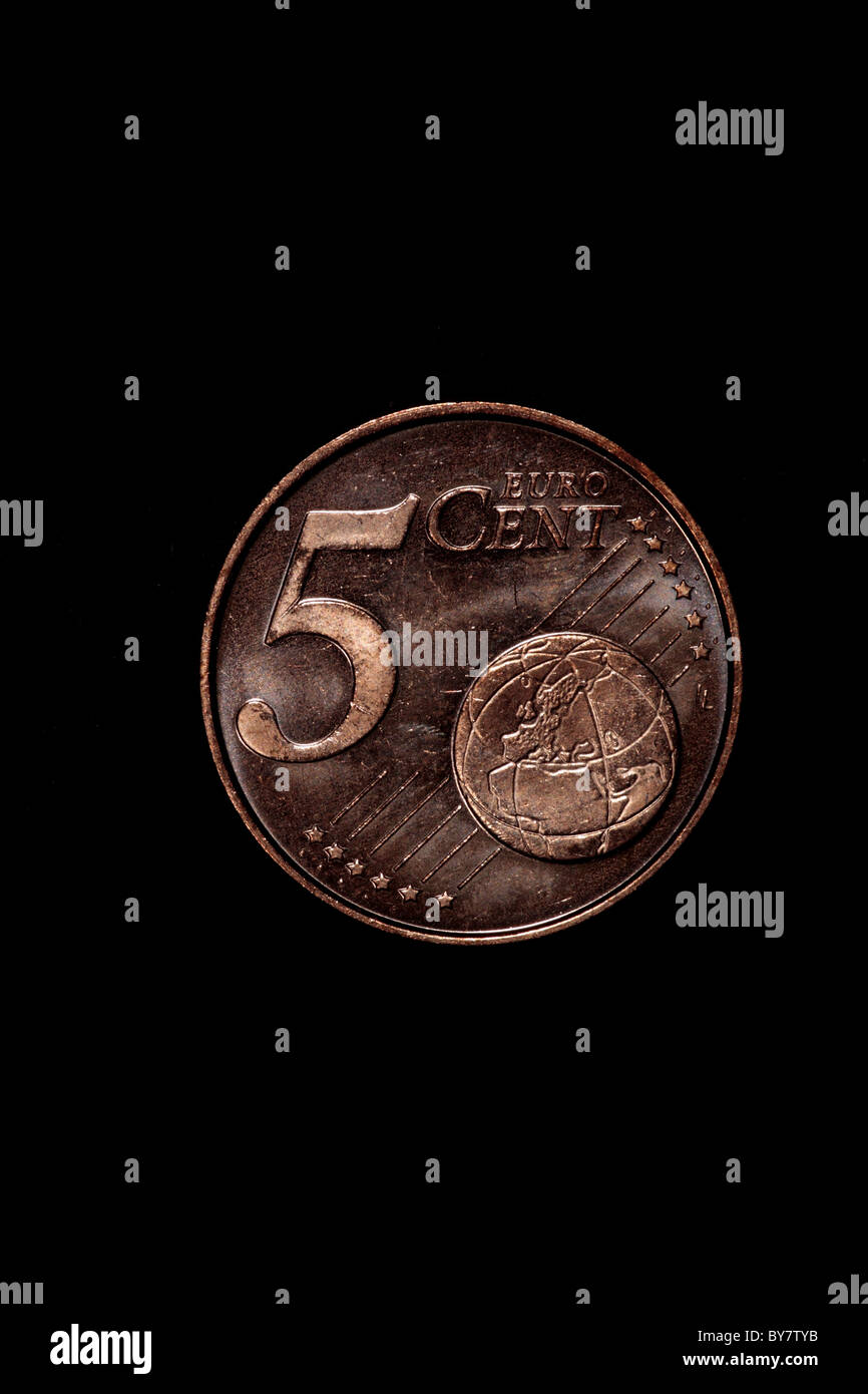 5 cent euro coin hi-res stock photography and images - Alamy
