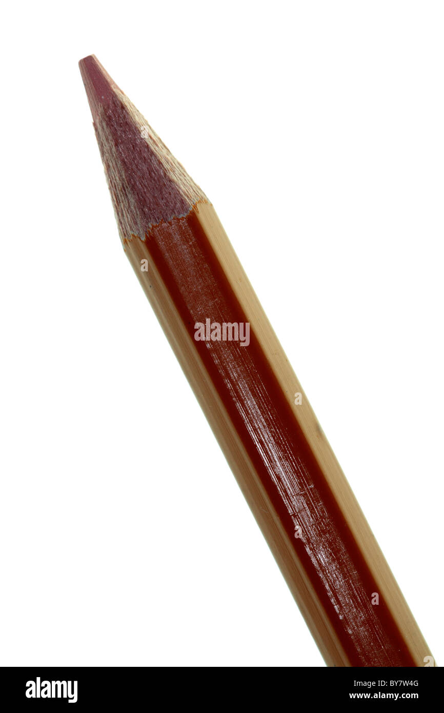 Coloured Pencil - yellow Stock Photo - Alamy