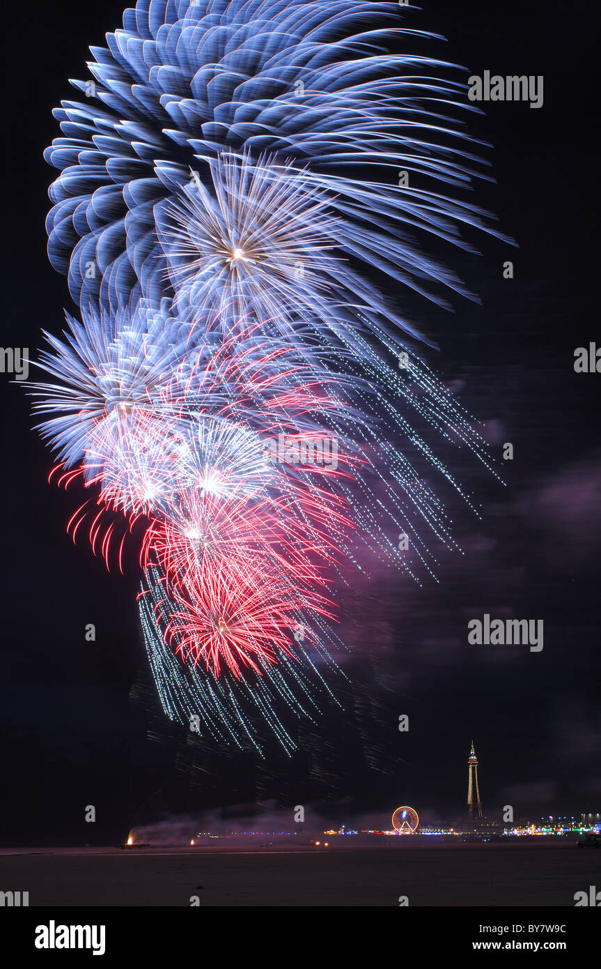 Blackpool fireworks competition hi-res stock photography and images - Alamy