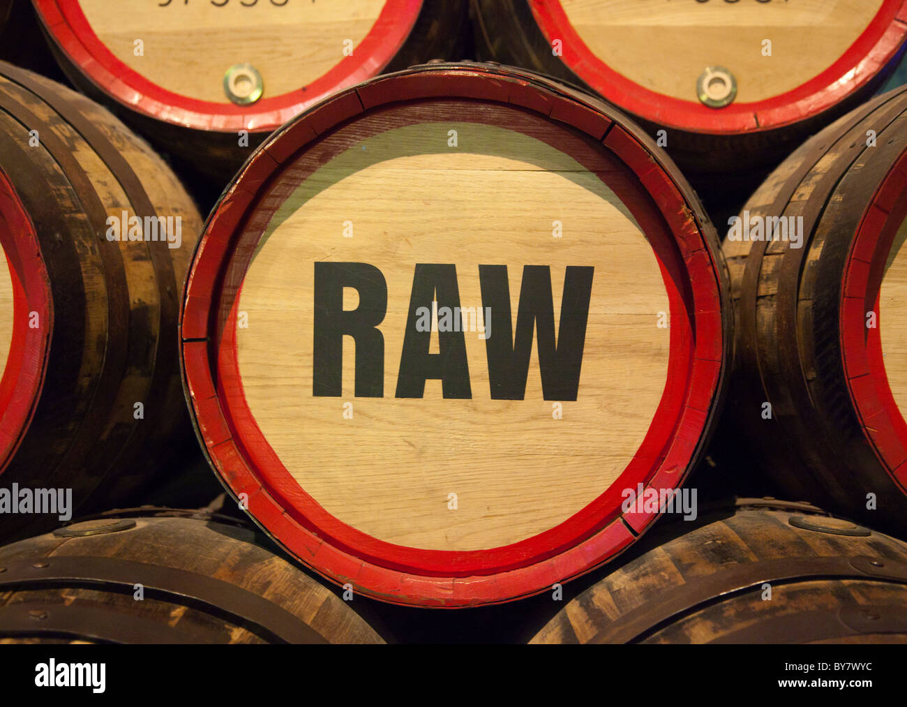 Guinness Storehouse Barrel Stock Photo - Alamy