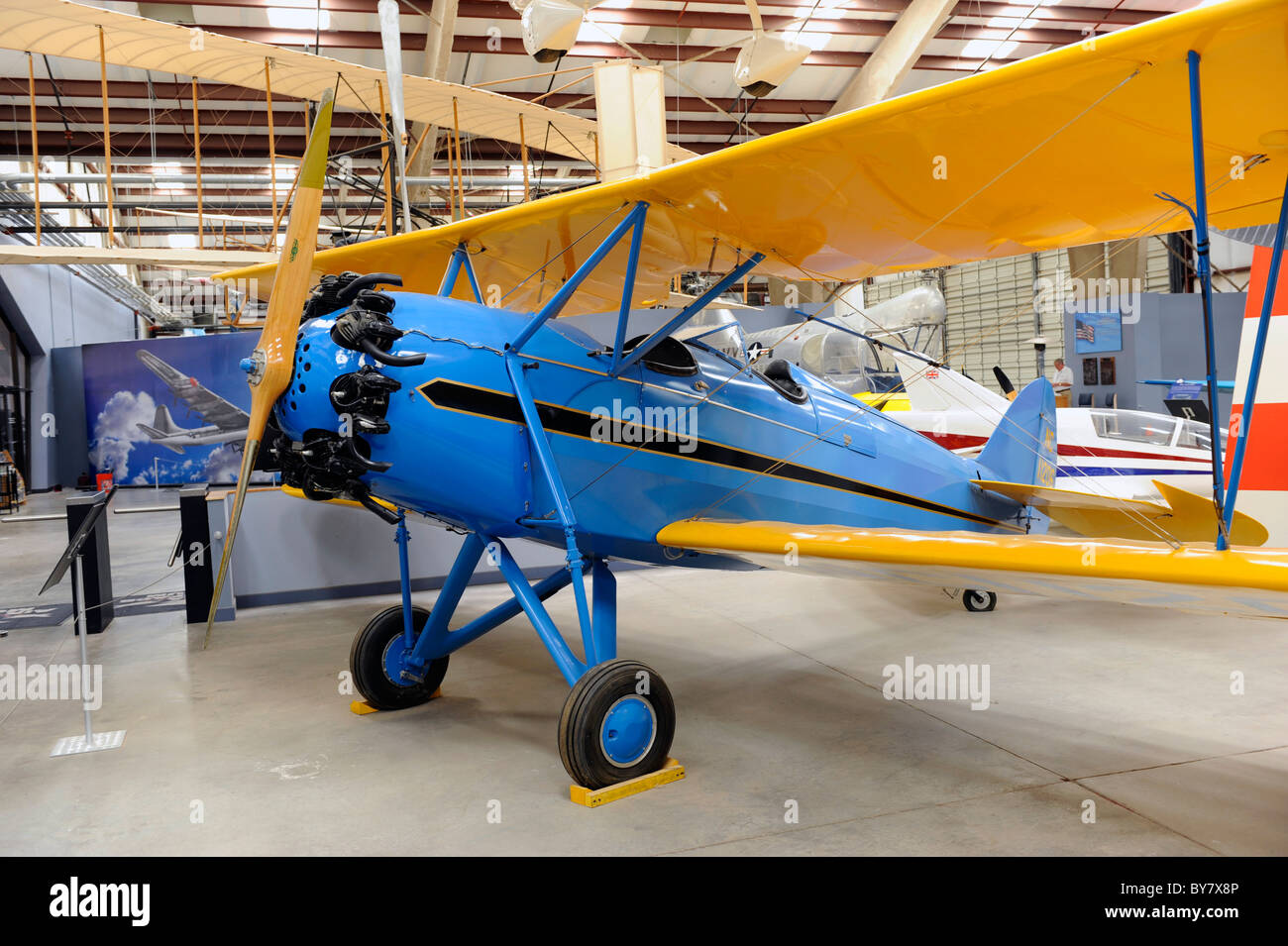 Waco RNF Biplane Pima Air & Space Museum Tuscon Arizona Stock Photo - Alamy