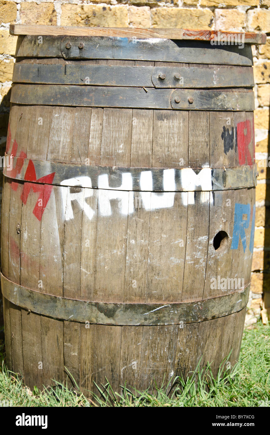 Rum barrel caribbean hi-res stock photography and images - Alamy