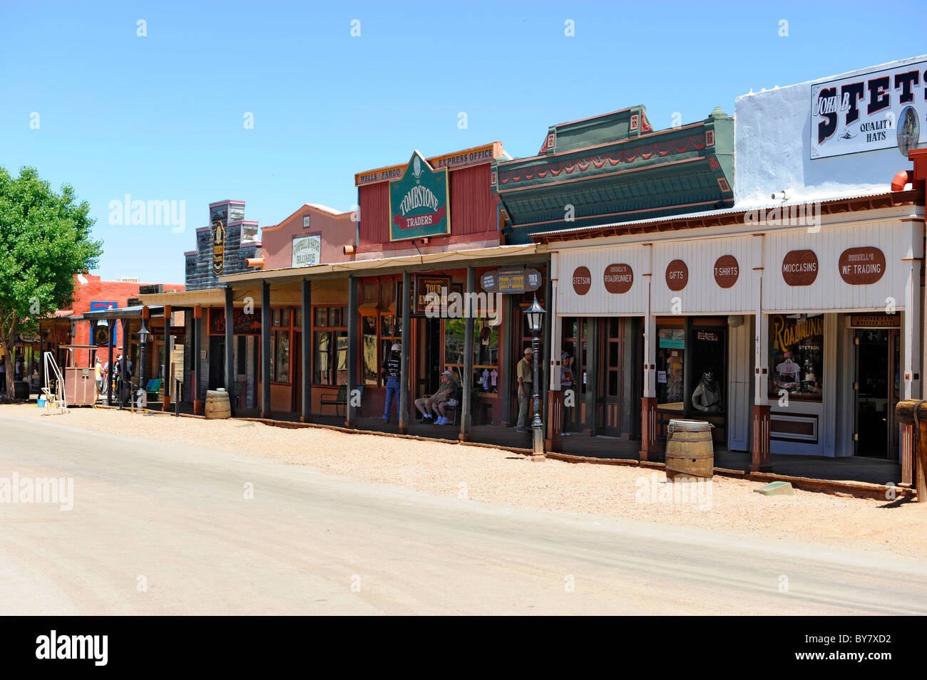 Stores and Shoppes Tombstone Arizona Stock Photo - Alamy