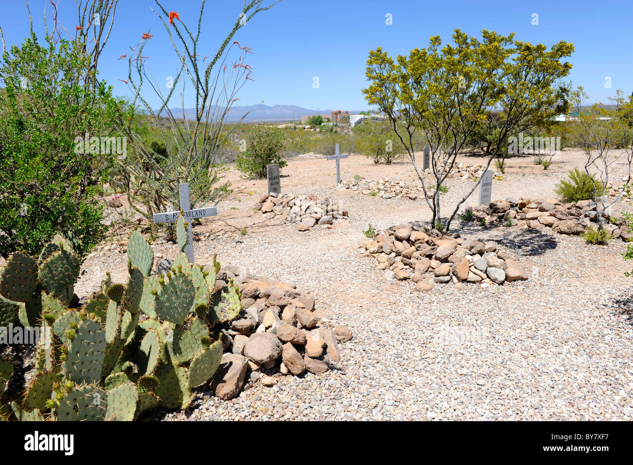 Boothill Graveyard Tombstone Arizona Stock Photo - Alamy