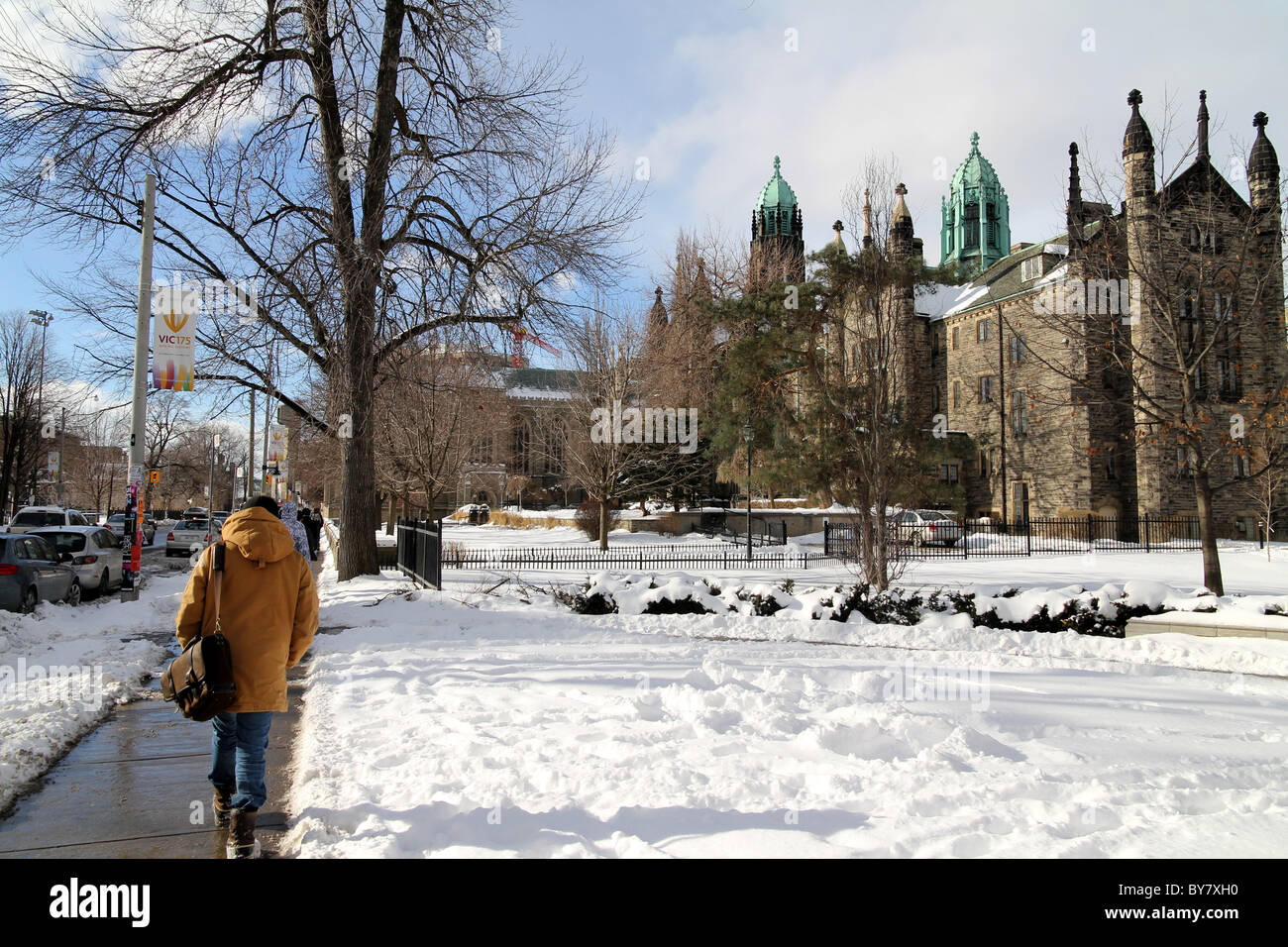 Toronto university snow hi-res stock photography and images - Alamy